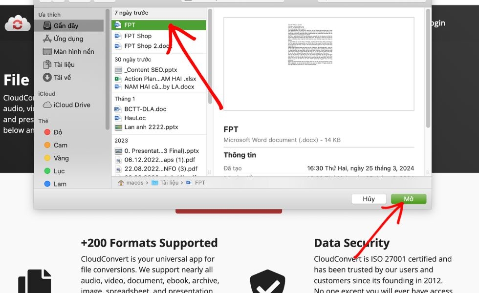 Cách dùng Cloud Convert: Đổi định dạng file miễn phí, cực nhanh